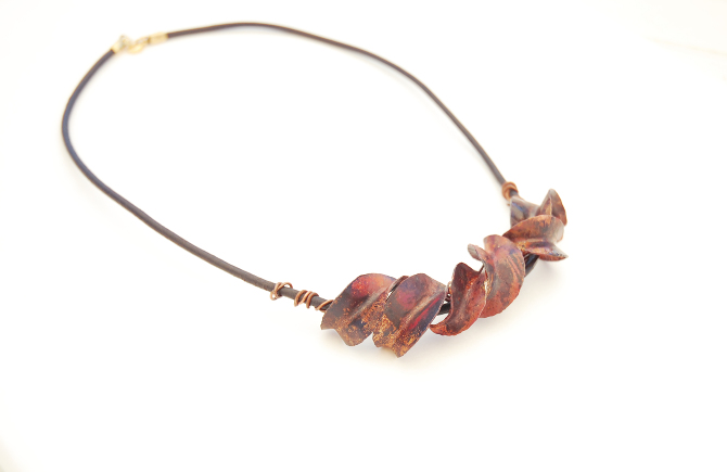 Collares de cobre - Laura Masclans, Joies d'autor