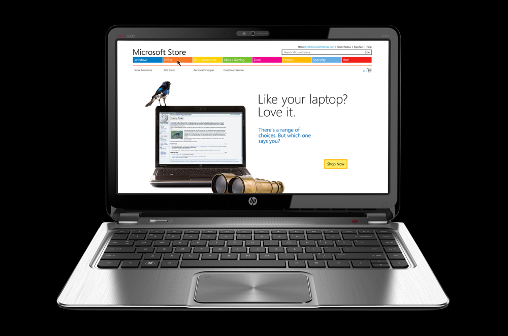 The Microsoft Store — Branding - Area-of-Practice