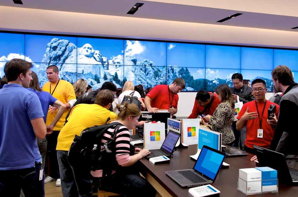 The Microsoft Store — Branding - Area-of-Practice