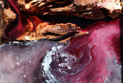 [Untitled], Oil paint on water, - Jess Linehan