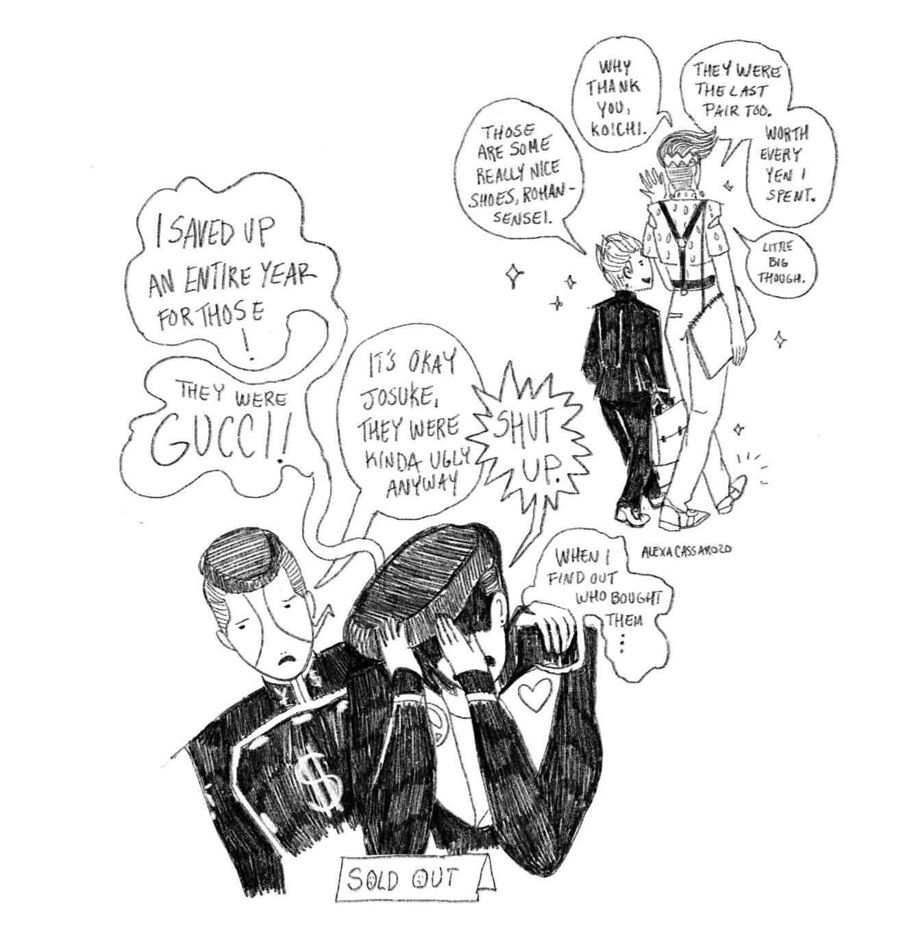 Side Adventures Of Josuke Higashikata - Alexa Cassaro