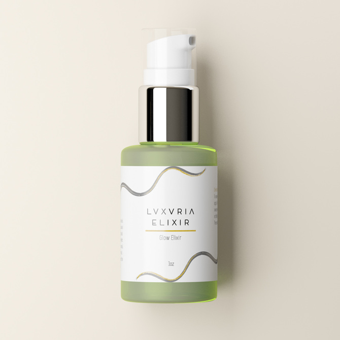 Label Design | Luxuria Elixir - Pom Graphic Design