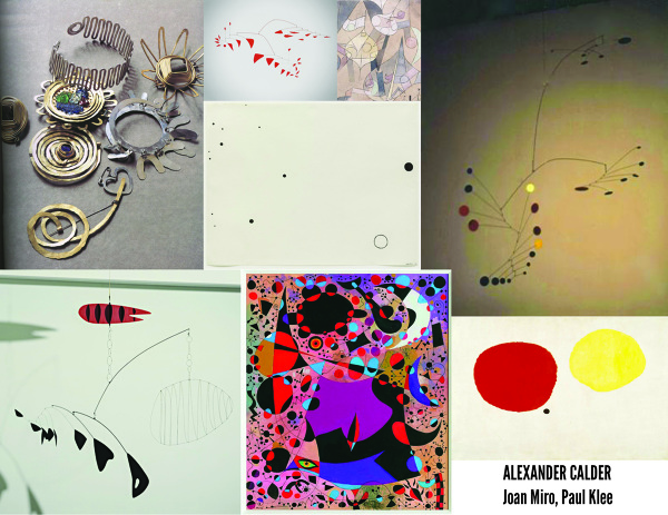 Children's Wear Patterns inspired by Alexander Calder - Nina de Vassal