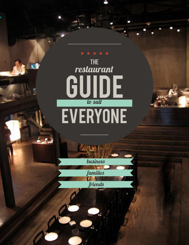 Restaurant guide - Samantha Sequeira