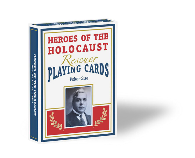 Sousa Mendes Foundation Playing Cards - Fiona Cashell Design