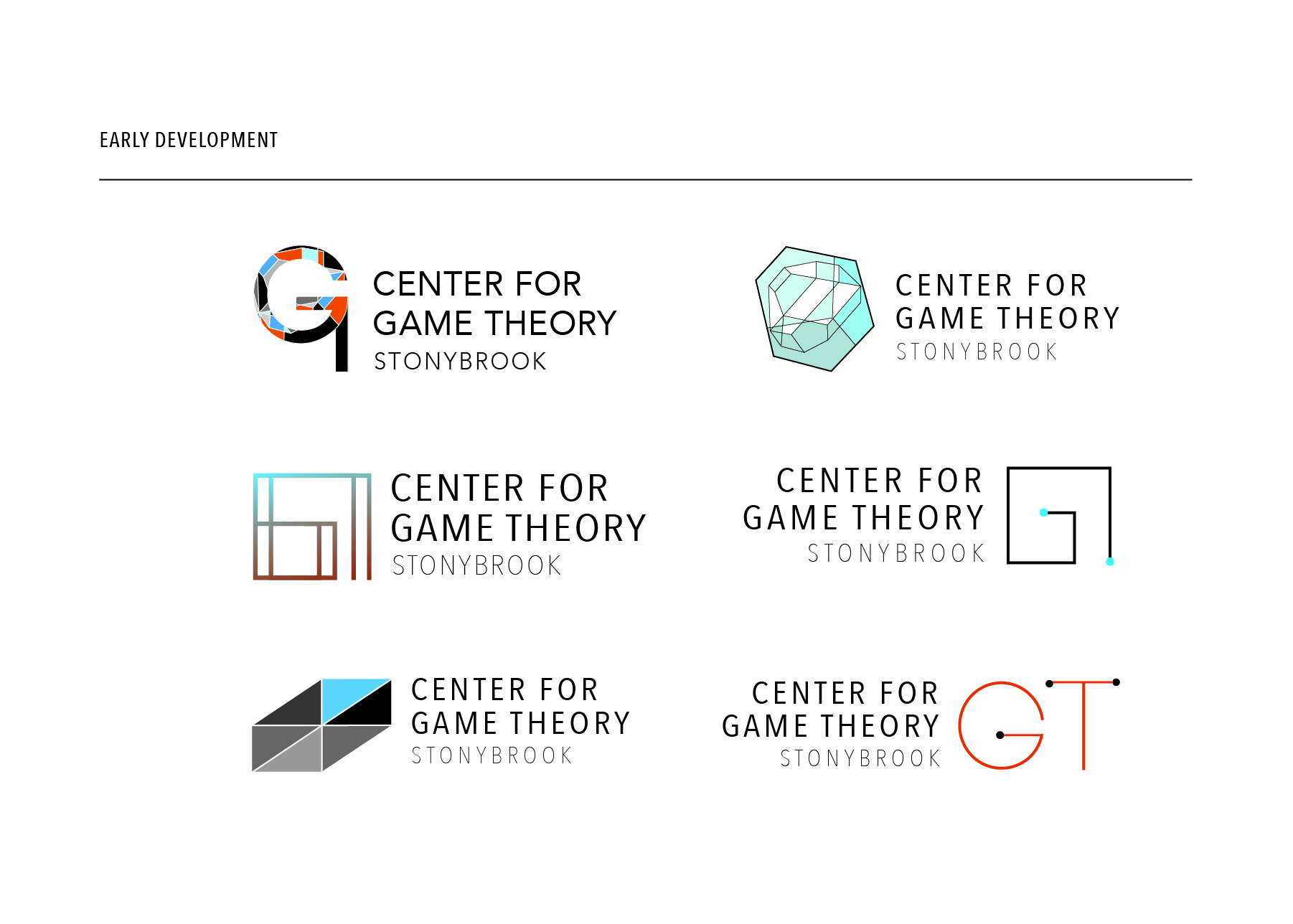 Center for Game Theory - Logo Identity - Fiona Cashell Design