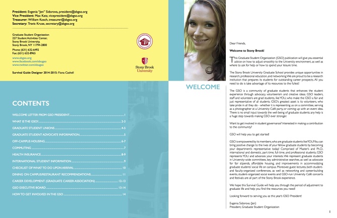 GSO Survival Guide - Fiona Cashell Design