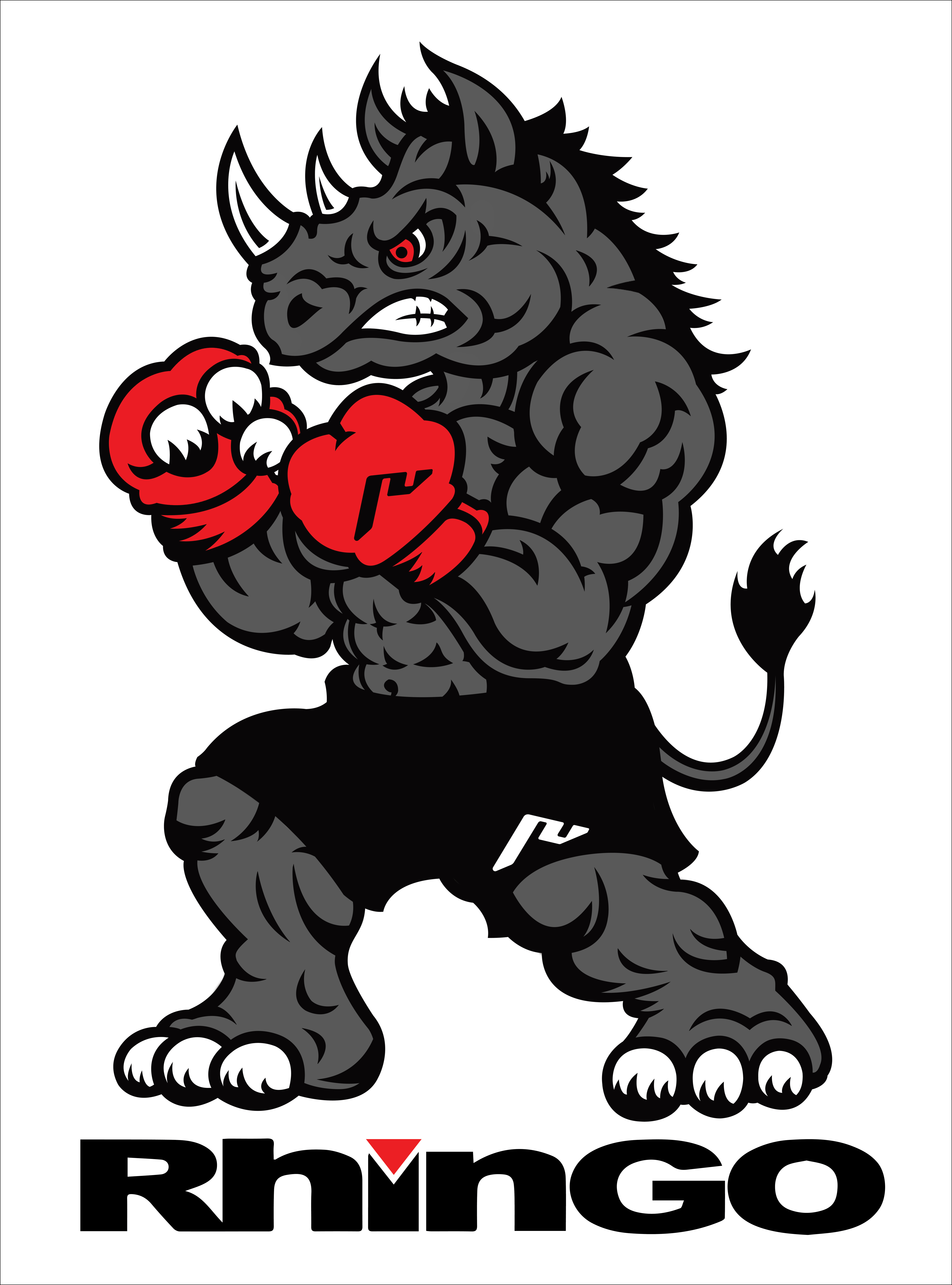 RHINGO Rhino Mascot - Hayato Jin Kawai's Art Museum