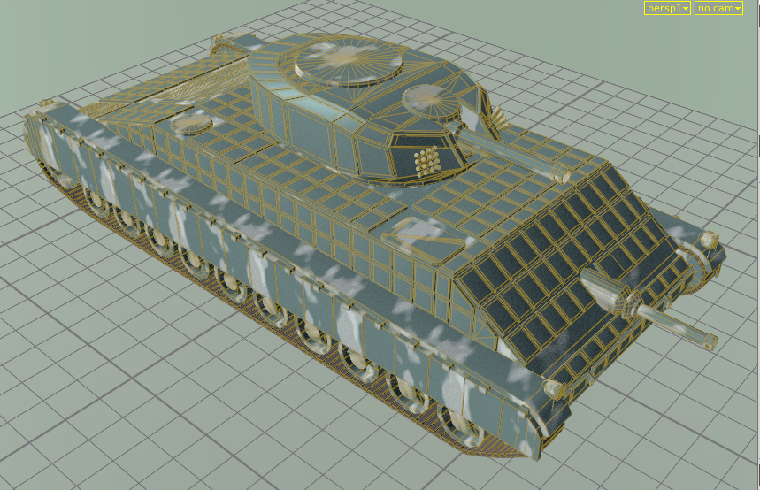 Procedural Tank (Houdini FX) - Dimitri Shimanovskiy Portfolio