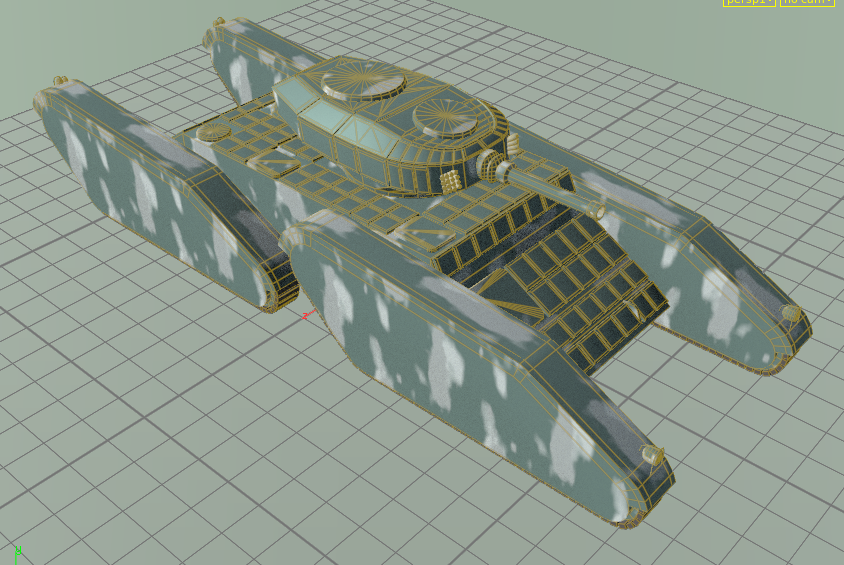 Procedural Tank (Houdini FX) - Dimitri Shimanovskiy Portfolio