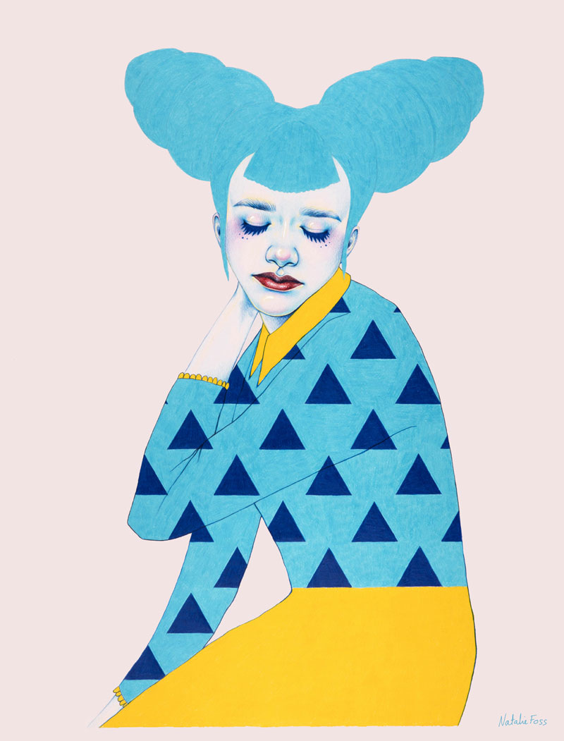New Nordic Fashion Illustration II - Natalie Foss