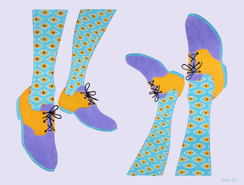 New Nordic Fashion Illustration II - Natalie Foss