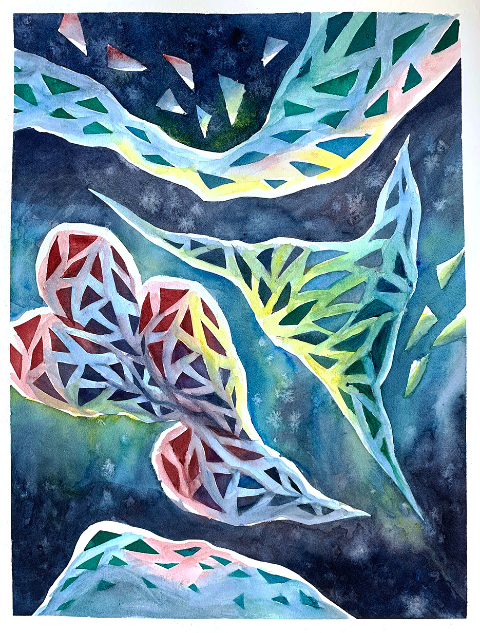 Shape Paintings - Madalyn Freedman Art