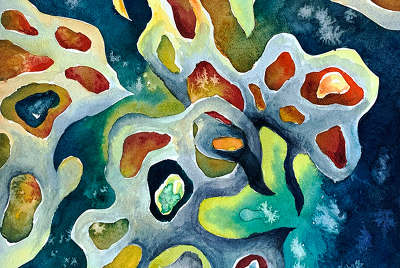 Shape Paintings - Madalyn Freedman Art