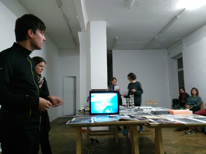 Lecture theater installations - www.future-machines.org