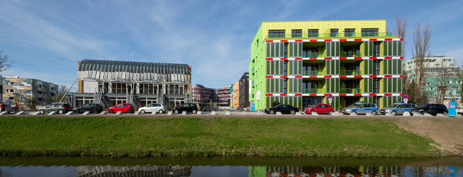 Algae-Powered Building - Green Capital X Hamburg