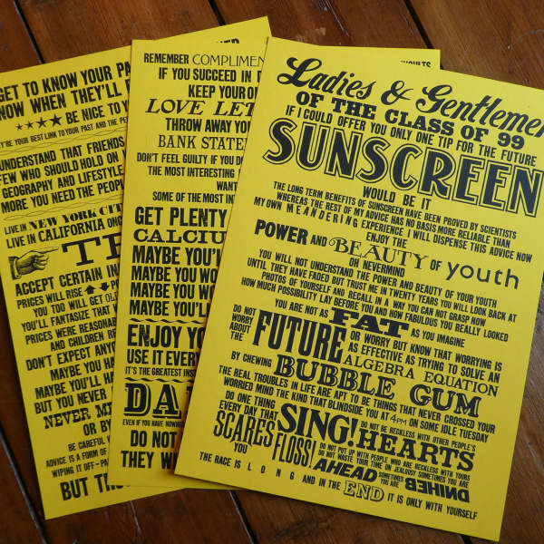 Sunscreen Lyrics - jostaffordjostafford