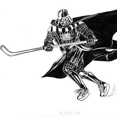 Star Wars Hockey - Tim Bauer Illustrations and Comics