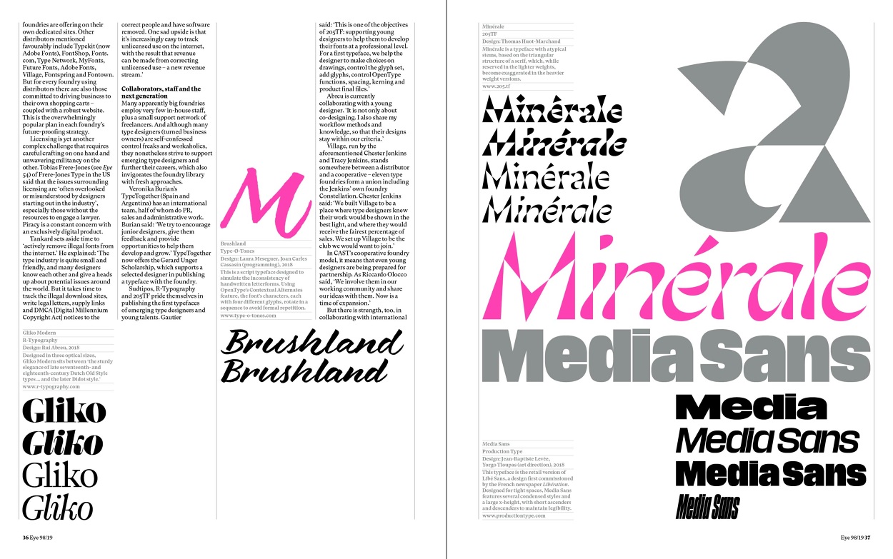 Eye magazine - Leo Field