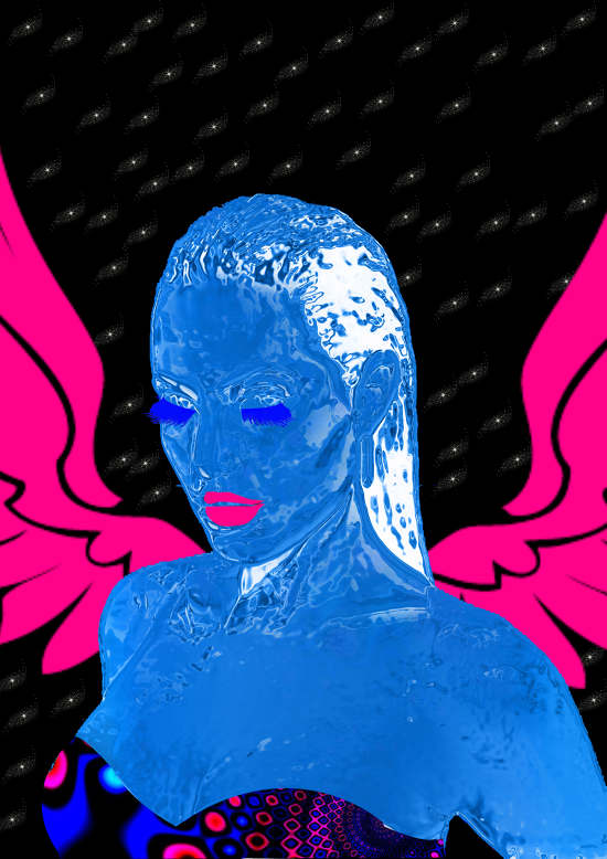 Psychedelic Angel of Water - Letícia Arima| Art & Creative