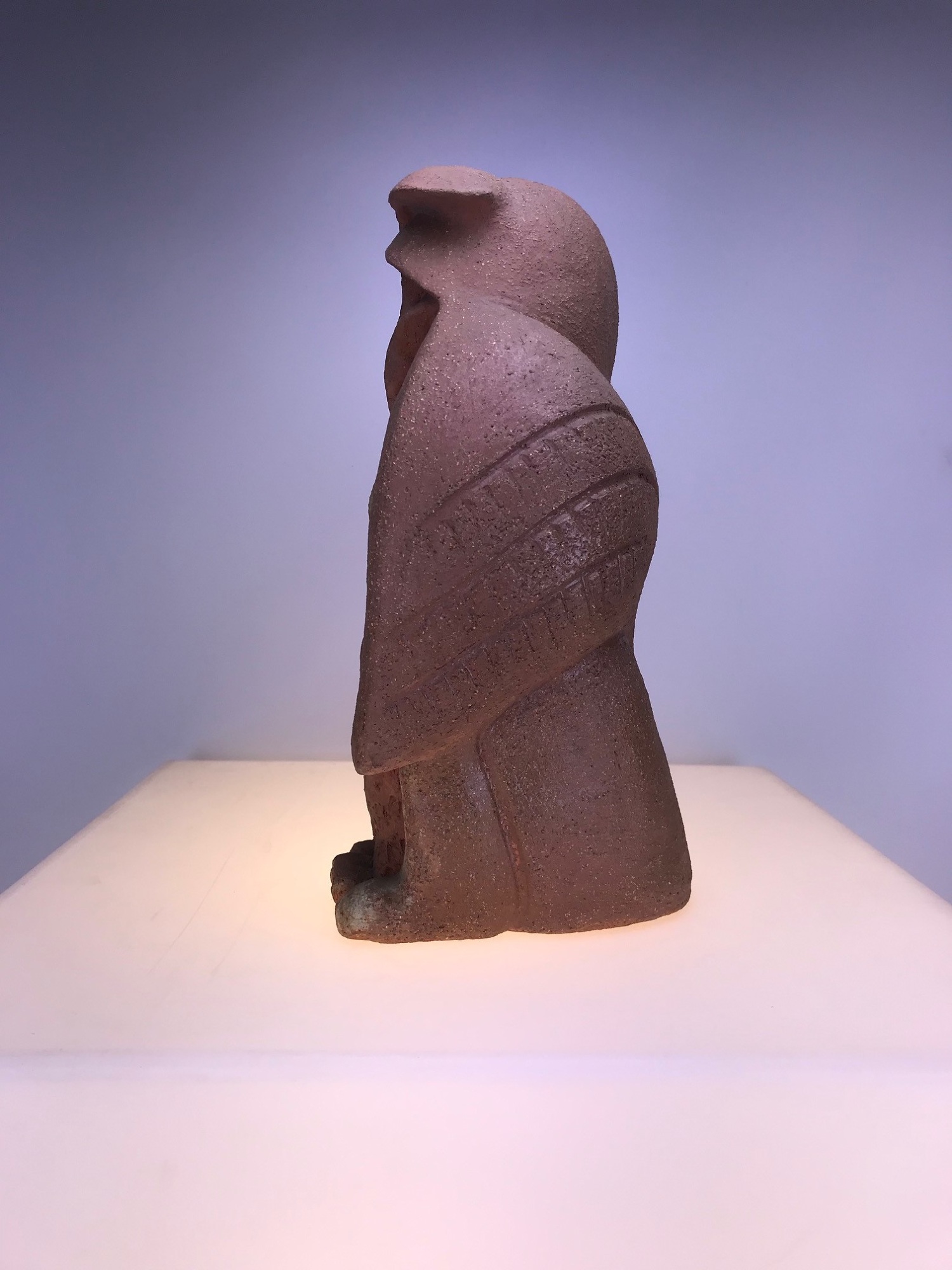 Strange designed pottery sculpture by unknown artist - www.wow.gallery