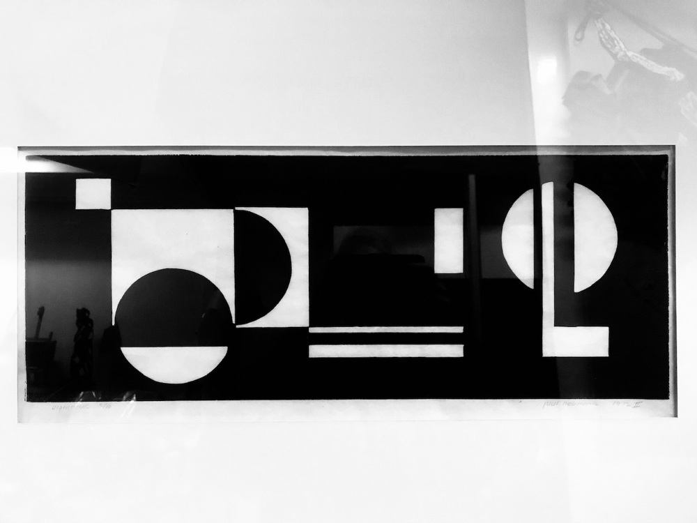 Nice '72 lino-print on paper (limited nr. 2/10) by Dutch Artist Juul ...