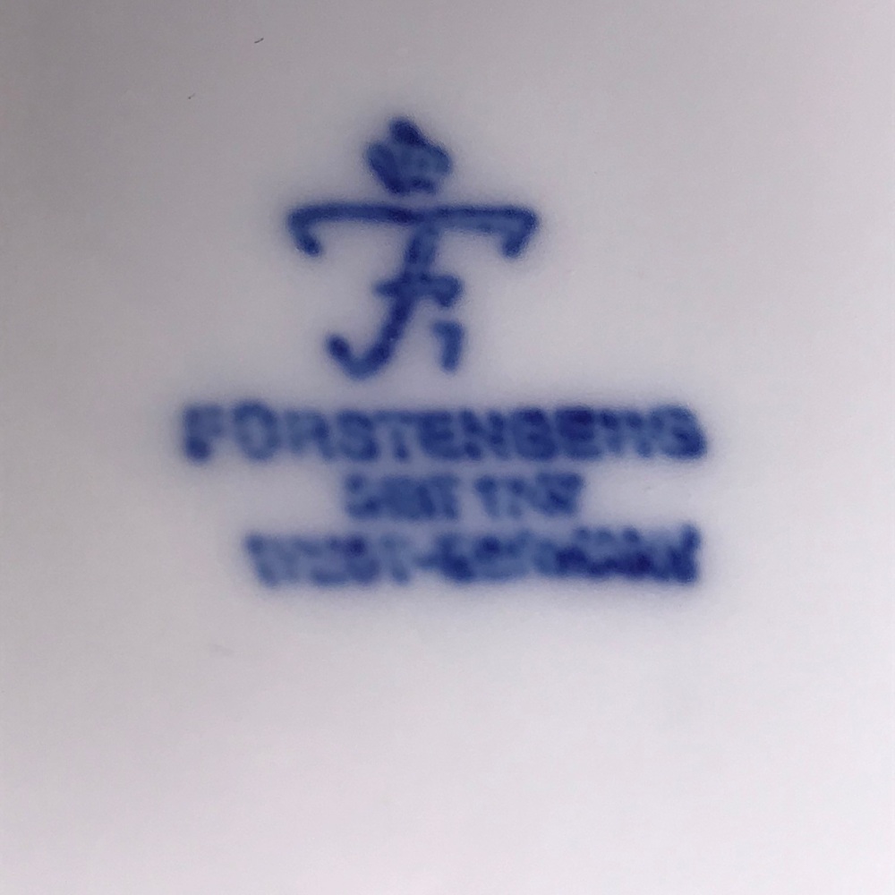 Huge Porcelain Vase in Modernistic Design by the Furstenberg factory ...