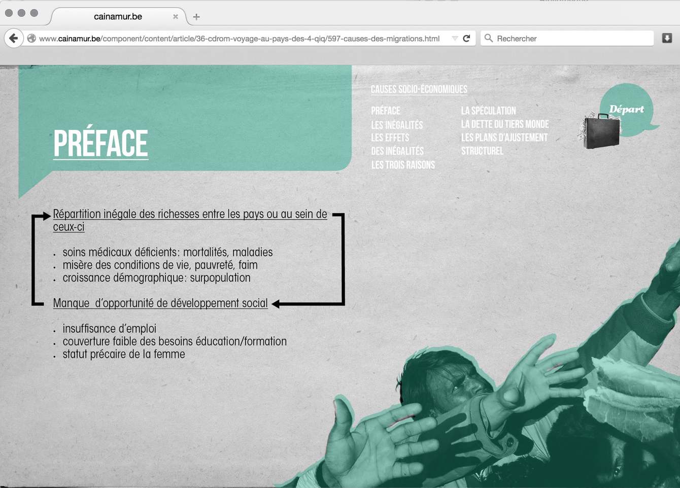 Les causes des migrations - Céline Laplanche