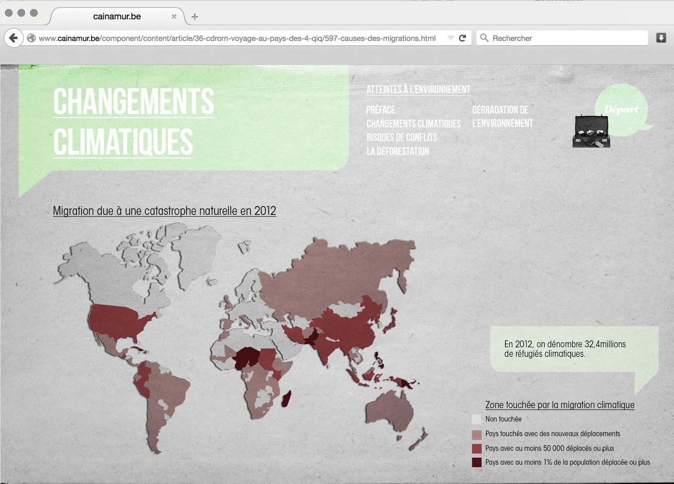 Les causes des migrations - Céline Laplanche