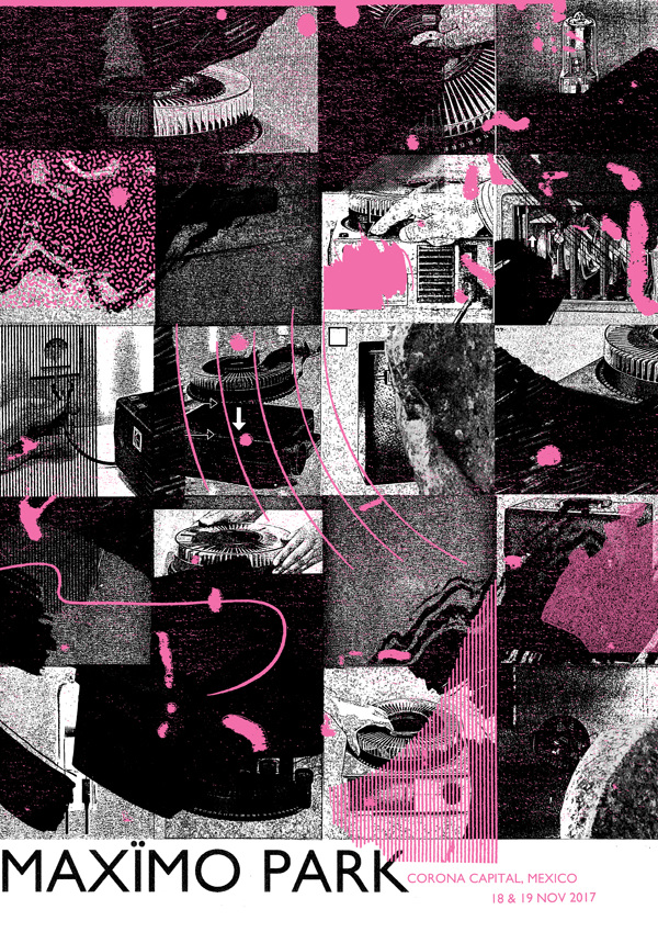 MAXIMO PARK Poster - lukedrozd.com