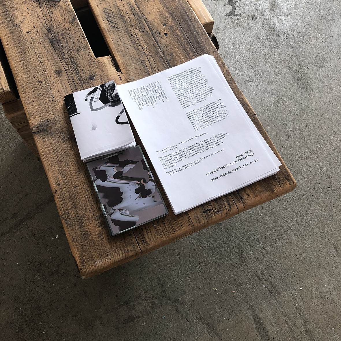 SELF-MEMORY-SYSTEM - Emma Rudge