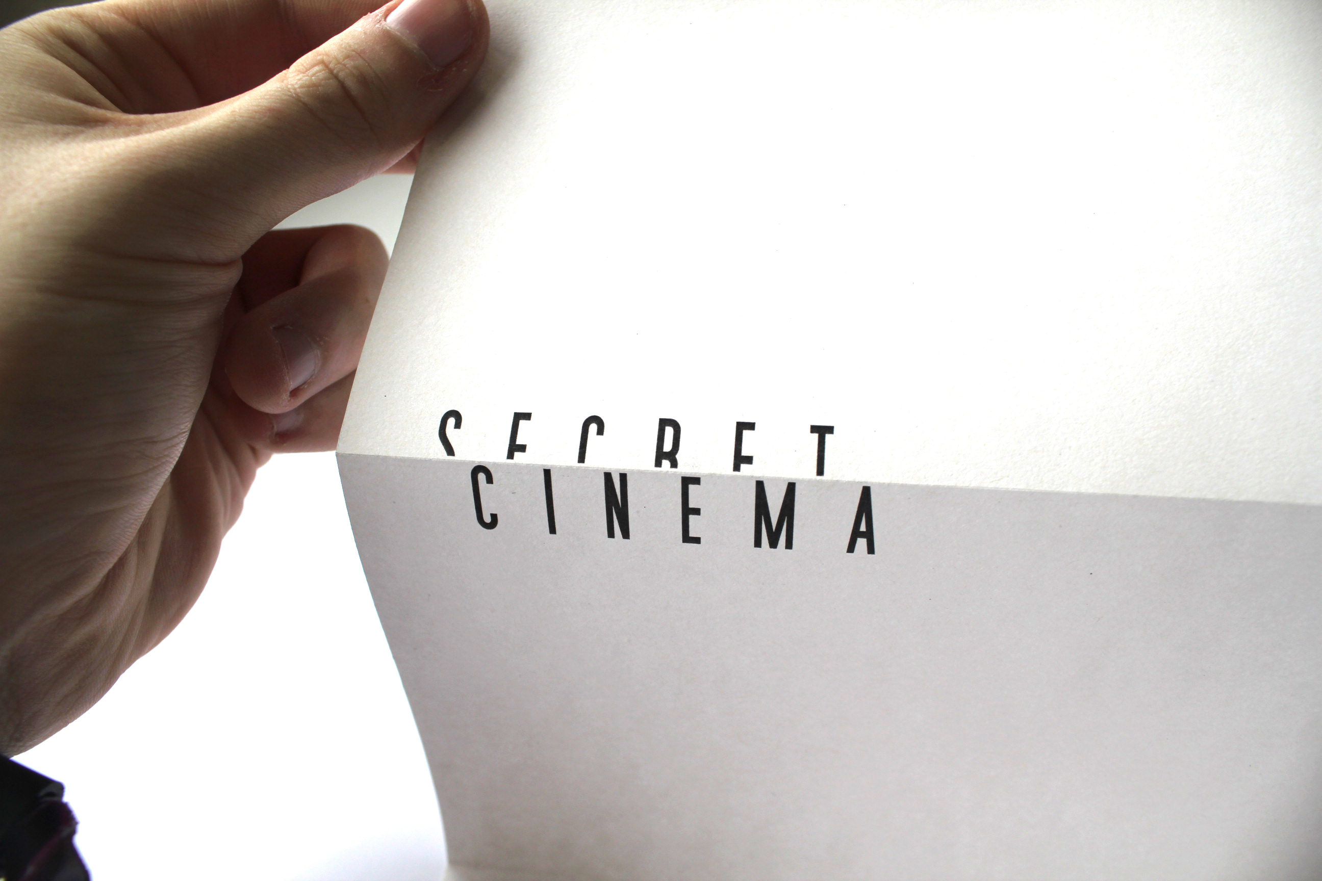 Secret Cinema Branding - DanShore