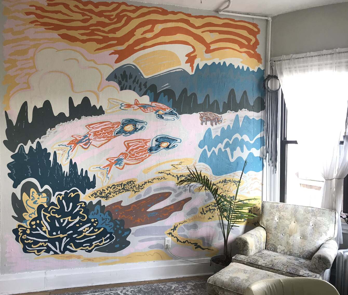 MURALS | SIGNAGE - drawings by dave d'incau jr.