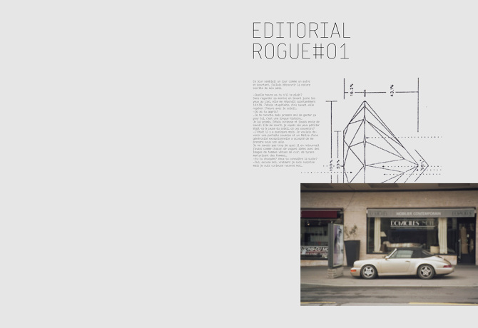 ROGUE MAGAZINE - Gaël Faure Graphic Design