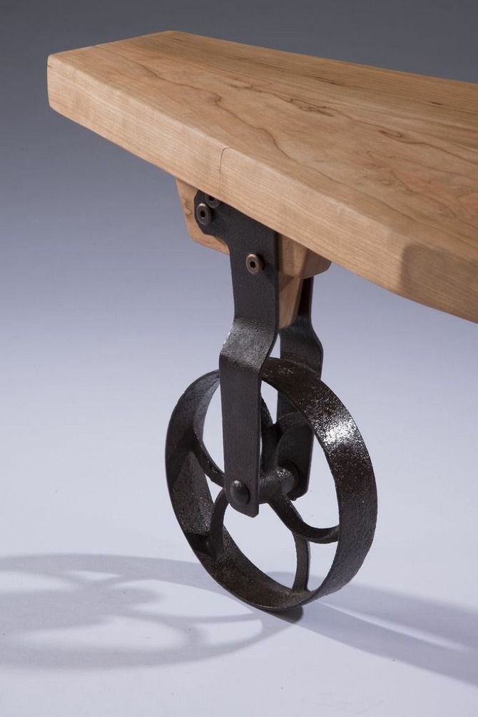 Wheelbarrow Bench - Jamie Topper