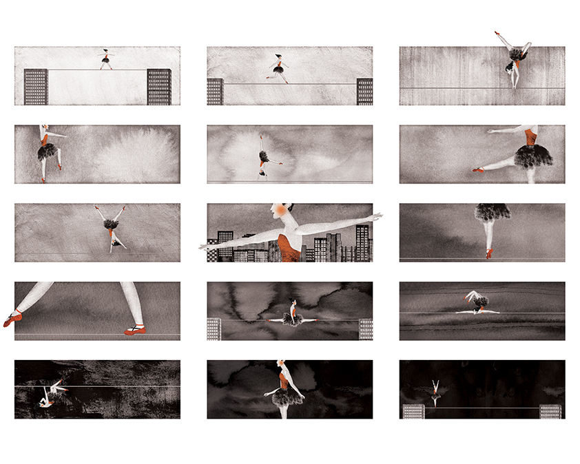 City Acrobat - Yeni Kim