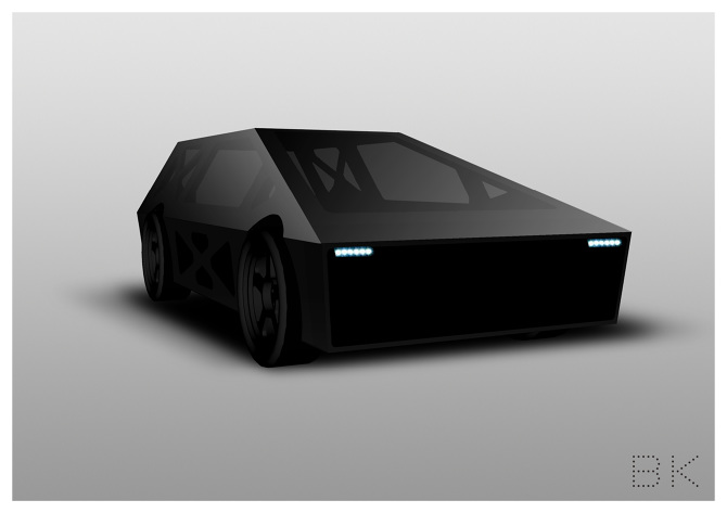 the Folded Car - Barend Koolhaas