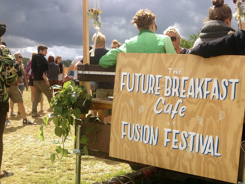The Future Breakfast - vikunia illustration & hand-lettering