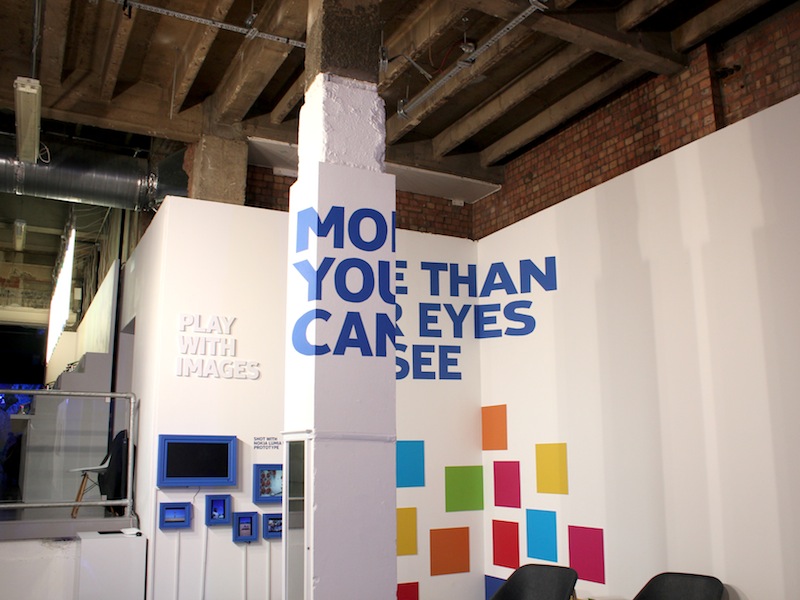 Nokia Anamorphic Typography - Pat C. Klein Design