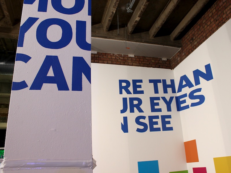 Nokia Anamorphic Typography - Pat C. Klein Design