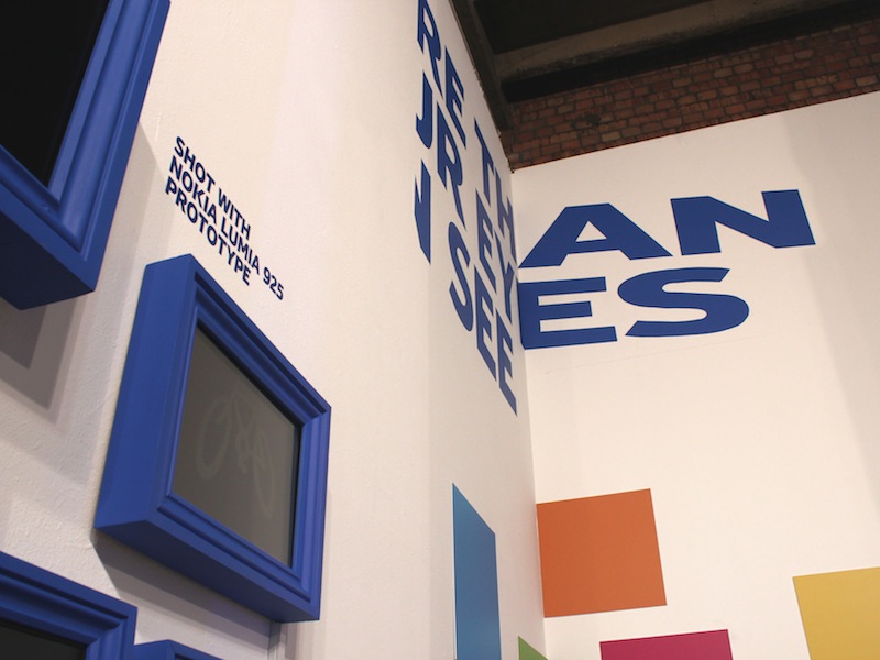 Nokia Anamorphic Typography - Pat C. Klein Design