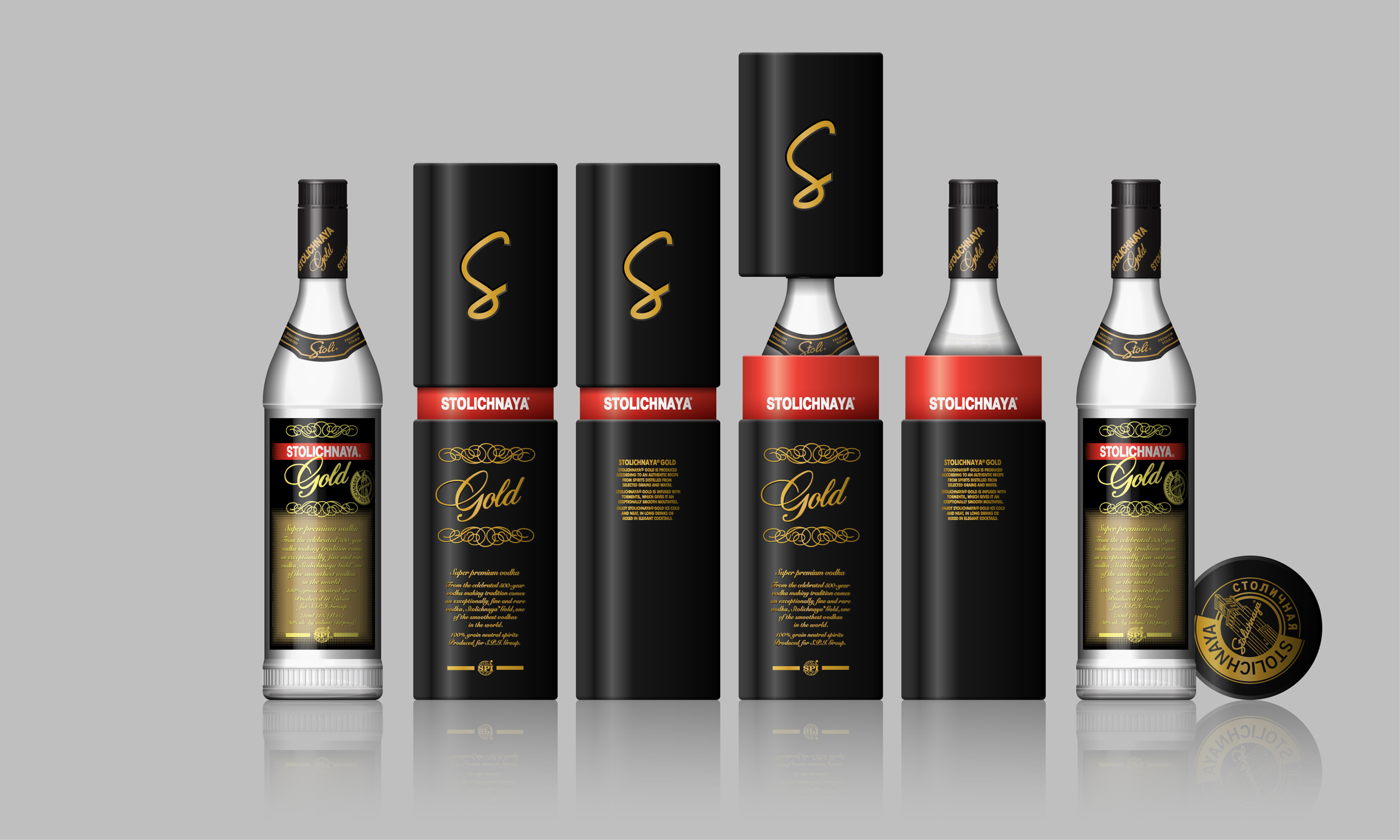 Stolichnaya Travel Retail - graphic stew