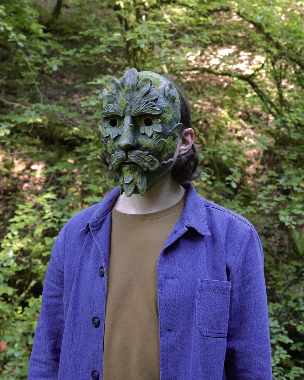 Green Man mask 2021 - FawnLorn