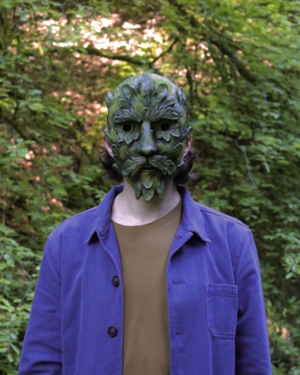 Green Man mask 2021 - FawnLorn