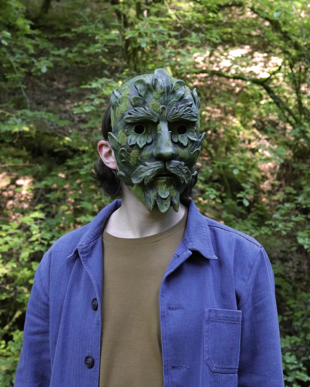 Green Man mask 2021 - FawnLorn