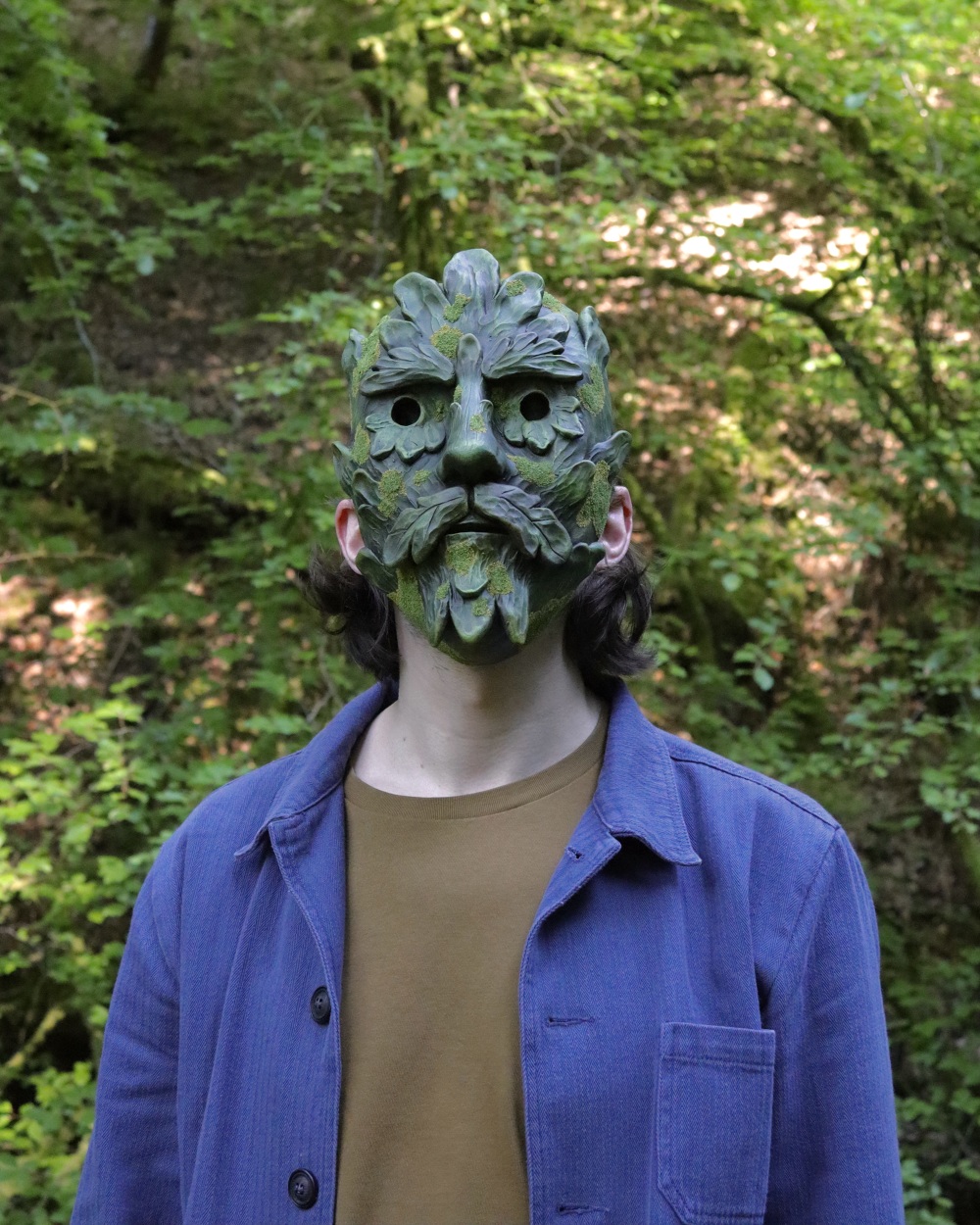 Green Man mask 2021 - FawnLorn