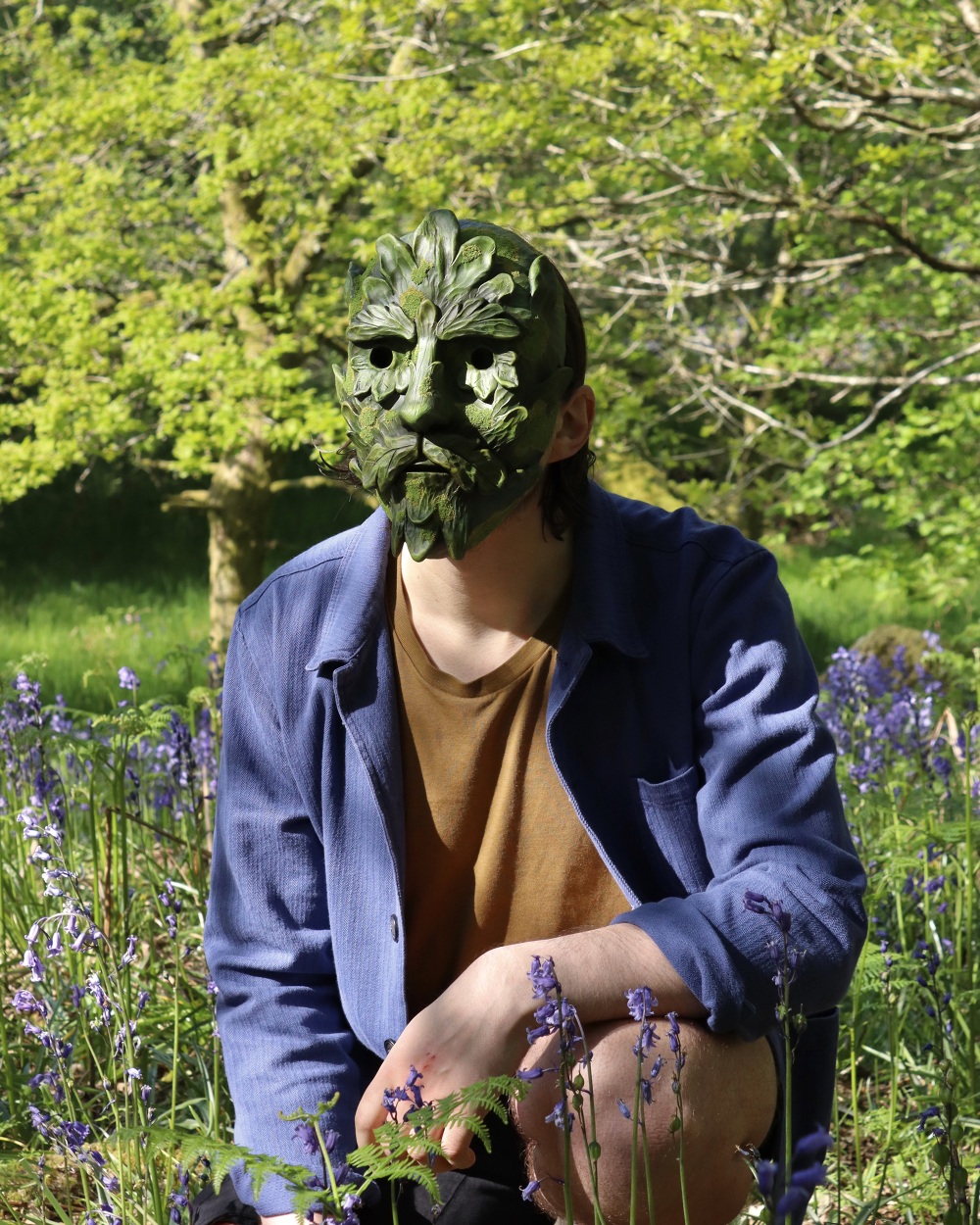 Green Man mask 2021 - FawnLorn