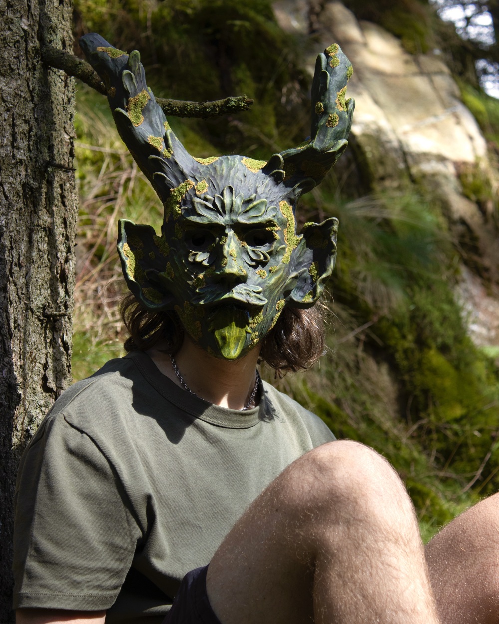 Green Man Mask 2022 - FawnLorn