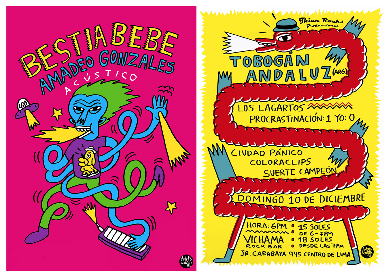 Posters - Amadeo Gonzales