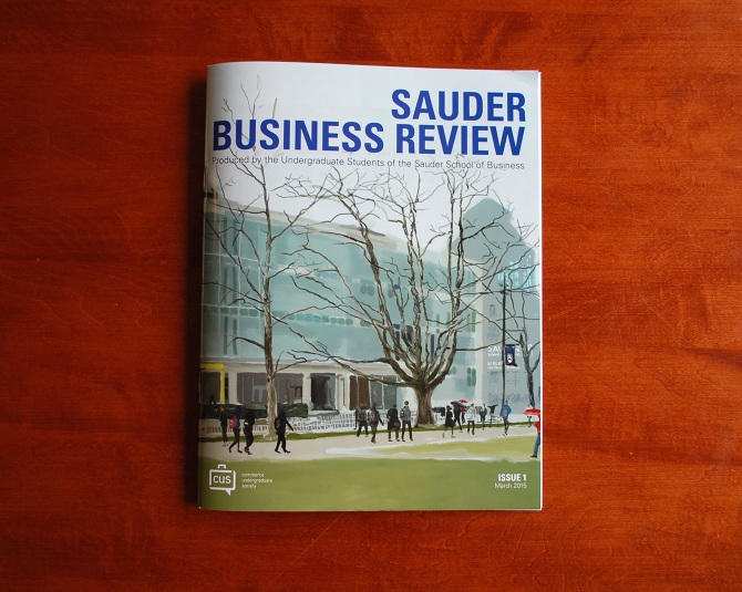 Sauder Business Review - JAMIE ARMSTRONG